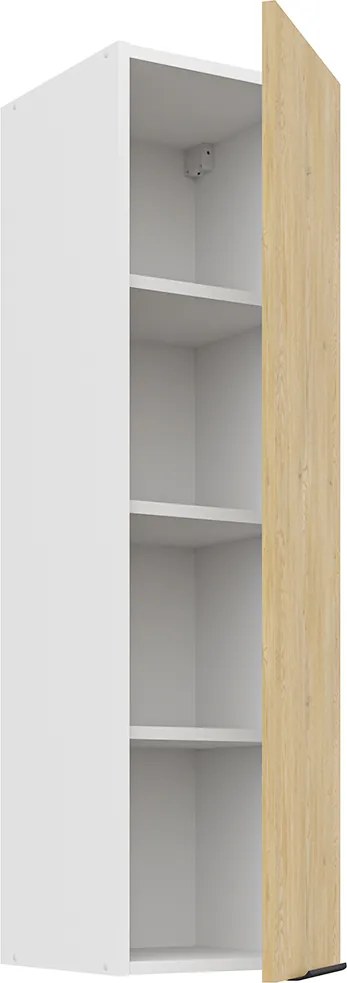 CREMONA bc | horní skříňka 30 G-108 1F policová | 30 cm | EXTRA VYSOKÁ | bílá/cremona