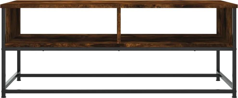 vidaXL Konferenční stolek 100 x 51 x 40 cm kompozitní dřevo [835351] Barva: hnědý dub