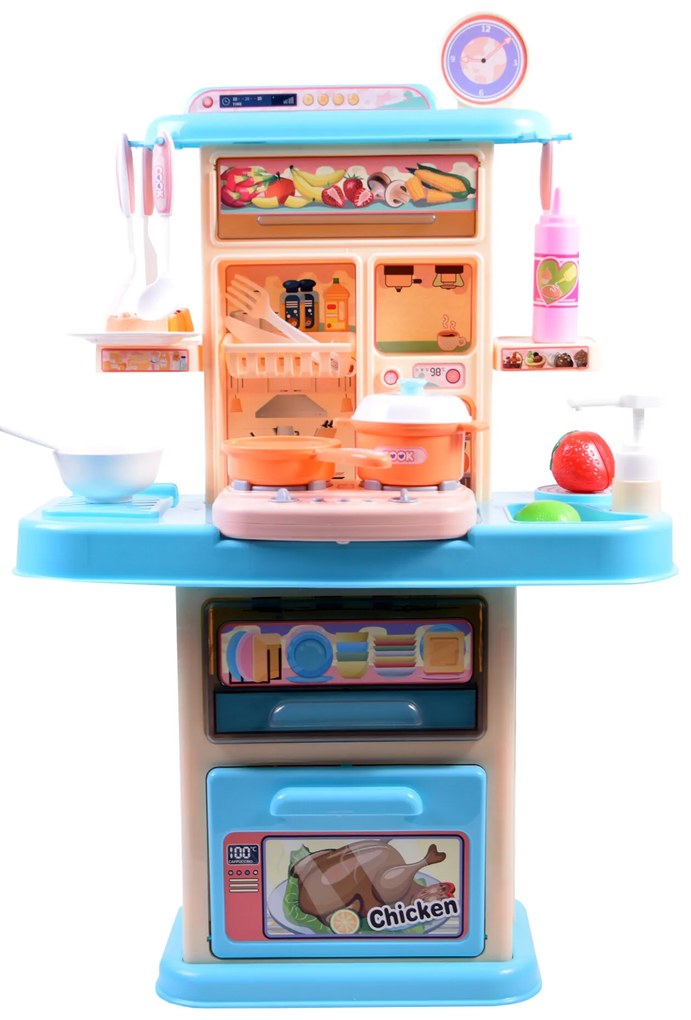 Aga4Kids Plastová kuchyňka MR6133 Modrá
