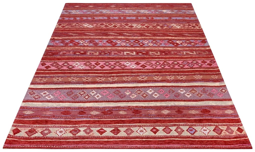 Hanse Home Collection koberce Kusový koberec Gobelin 105871 Red Multicolored - 150x220 cm