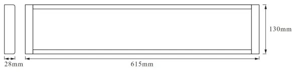 Osram - LED Stropní svítidlo OFFICE LINE LED/25W/230V 61,5 cm