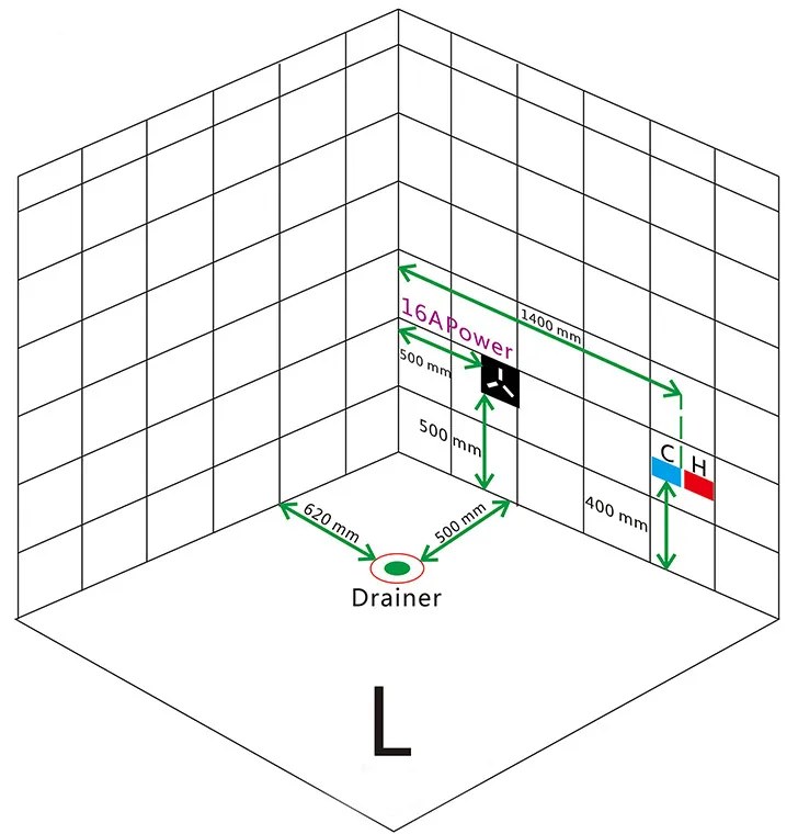 BPS-koupelny Hydromasážní vana HYD-NO-VE761L 180x120 LEVÁ s ohřevem vody
