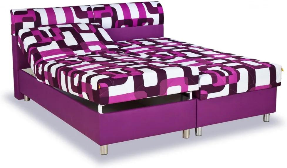 Zvýšená postel s úložným prostorem Pamela , 180x200 cm