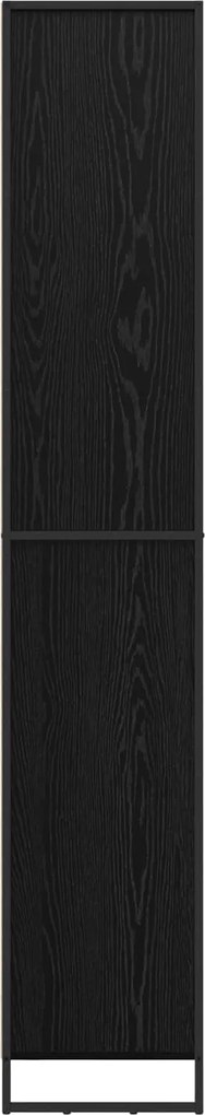 Vysoké skříně Černý dub 60 x 36 x 200 cm Kompozitní dřevo 3403028