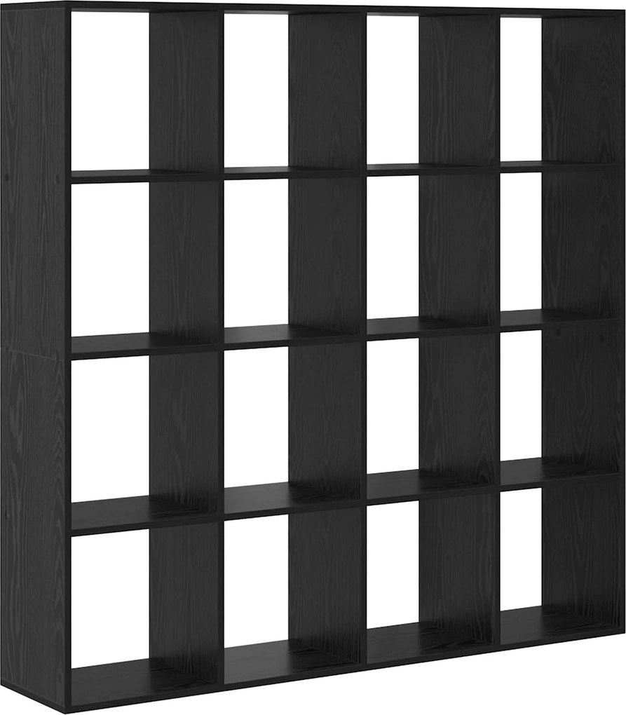 Knihovna 16 úrovní 137,5 x 29 x 137,5 cm Kompozitní dřevo 3388357