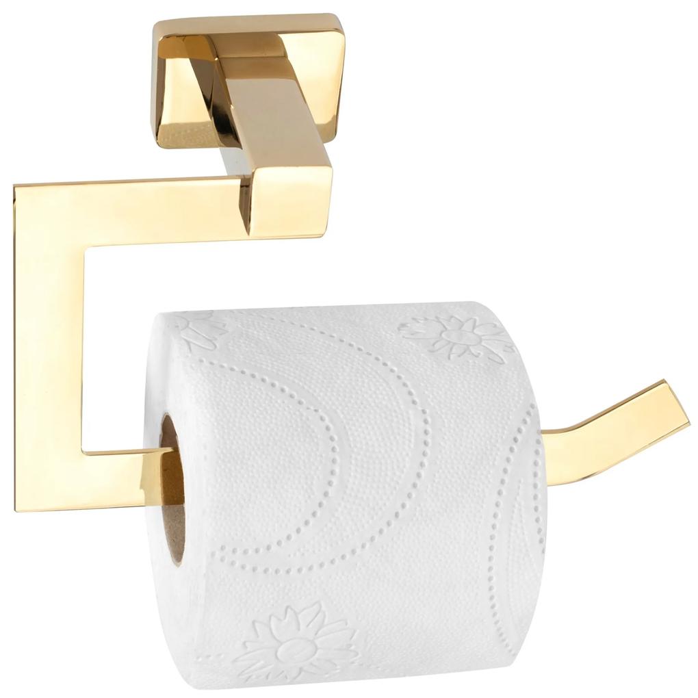 Rea - Držák toaletního papíru ERLO 04, zlatá, REA-80011