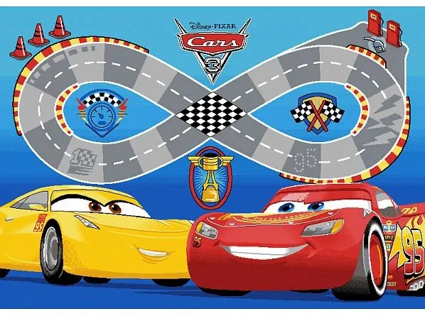 Dětský koberec Cars III 01 Speedway