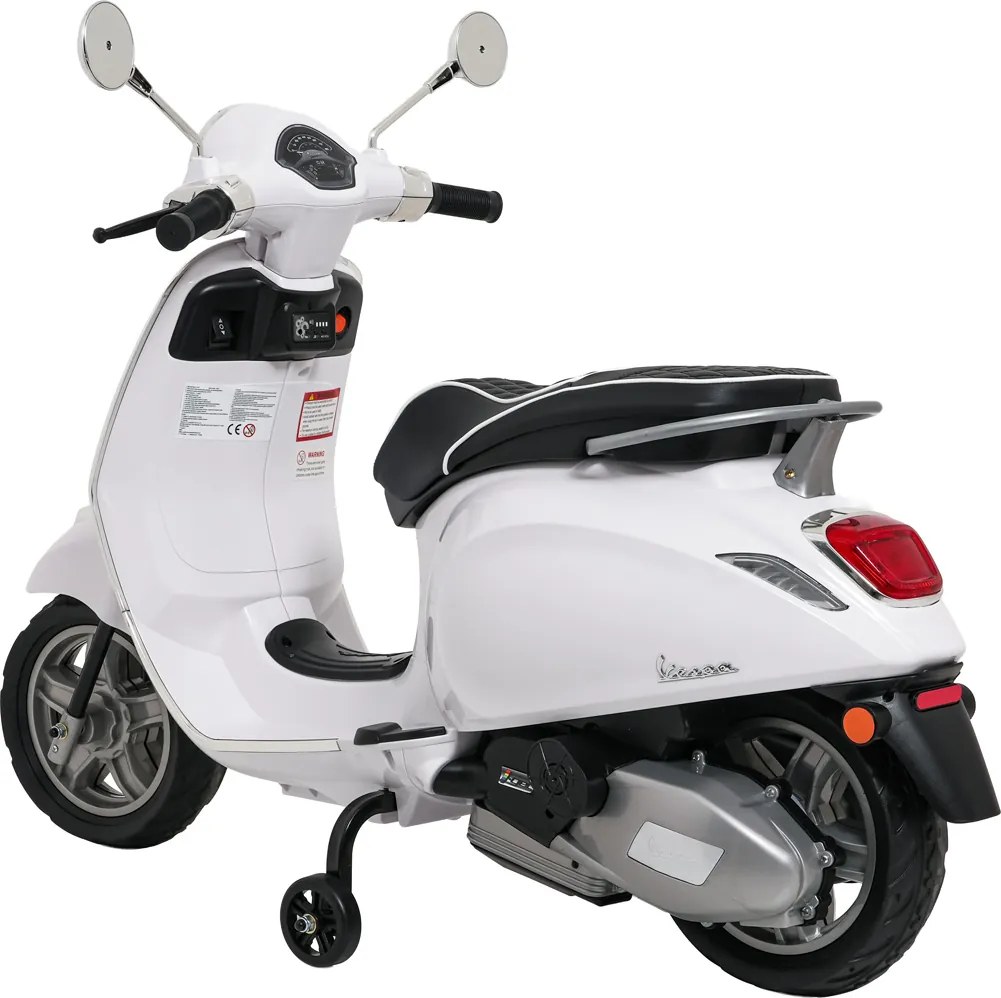 Ramiz Dětský skútr Vespa ROMA bílý