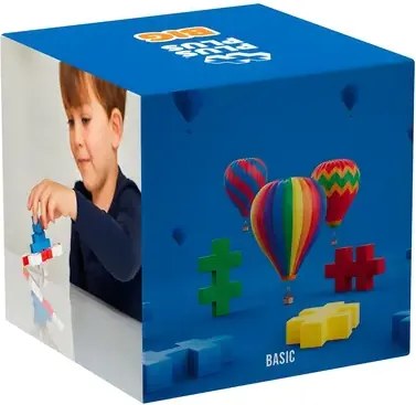 PLUS-PLUS Stavebnice BIG Basic Mix / 100 dílků / základní barvy