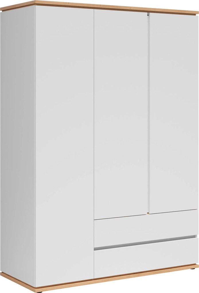 XXXLutz VÍCEÚČELOVÁ SKŘÍŇ, bílá, dub artisan, 143/201/58 cm Xora - Online Only komody - 002427002509