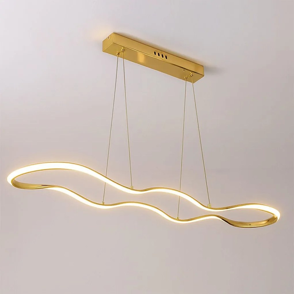 Toolight Závěsné LED osvětlení E1 LHJ028-CP zlaté