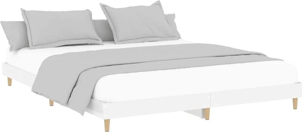 vidaXL Rám postele 120 x 200 cm kompozitní dřevo [832047] Barva: šedá sonoma