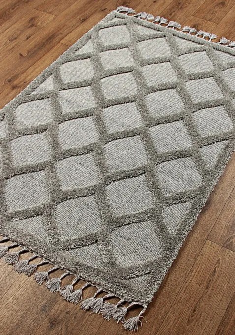 Koberec BERBER 6844 světle šedý