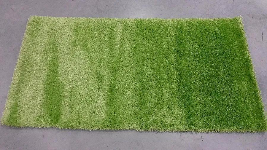 Zelený kusový koberec SHAGGY AFRIGO lesk 120/170