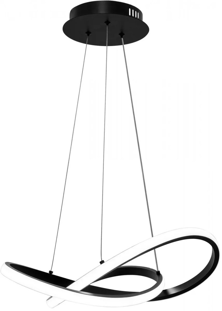 TooLight Stropní svítidlo Ring LED černé