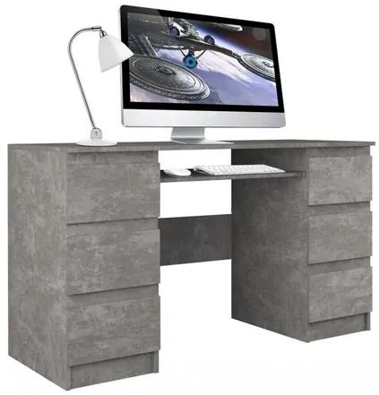 Počítačový stůl KUBA beton