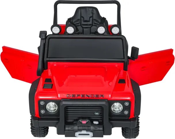 Elektrické autíčko Land Rover Defender 110 SVX červené