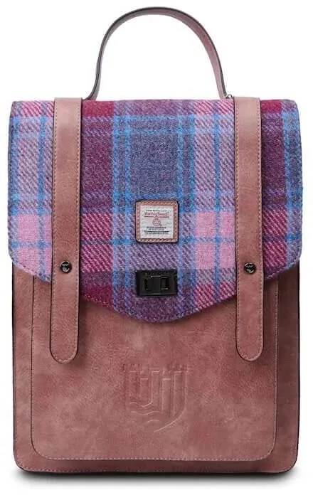 Batoh The Carloway Pink and Blue Tartan - Islander