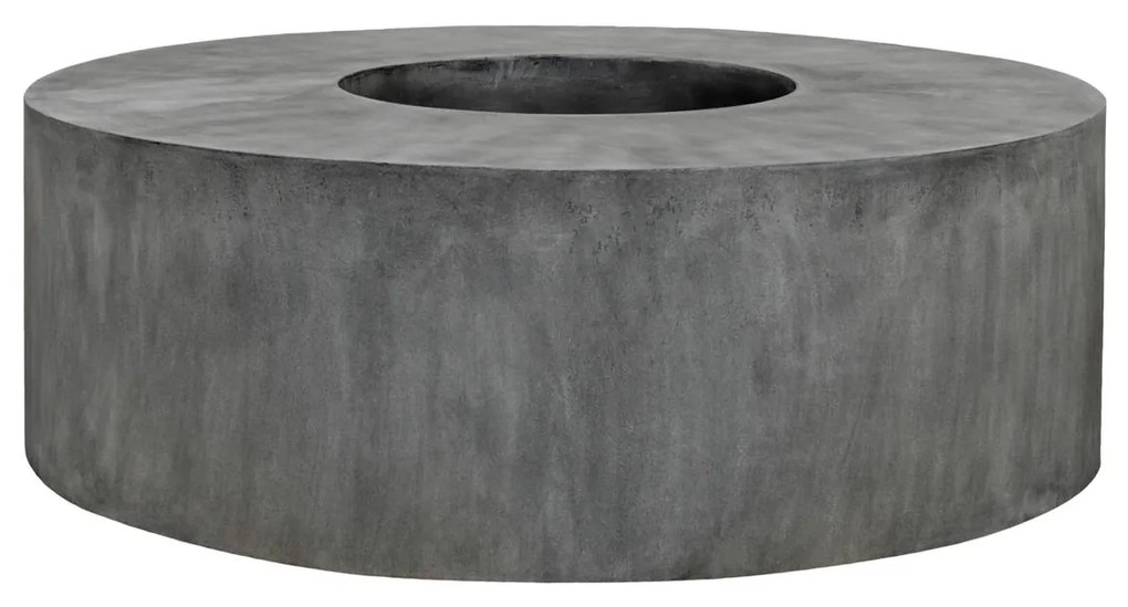 Květináč Jumbo Seating Round, barva šedá, více velikostí - PotteryPots Velikost: - v. 47.5 cm, ⌀ 140 cm