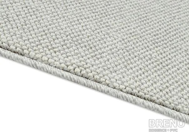 Breno Kusový koberec LOOM 4300 Silver, 120x170 cm, Šedá/Stříbrná