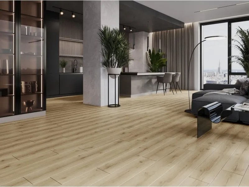 Mexen Sun Valley vinylové panely 1227 x 187 mm LVT Dryback 2,5 mm, podklad PVC, 4 V-spára, Dub - F1306-1227-187-255-4V1-01