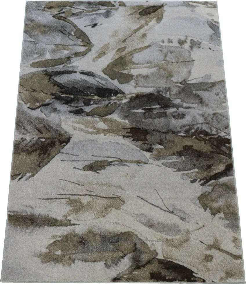 BE Koberec Wenus 7771 BEIGE - béžově hnědý obdélníkový Rozměr: 60x100 cm