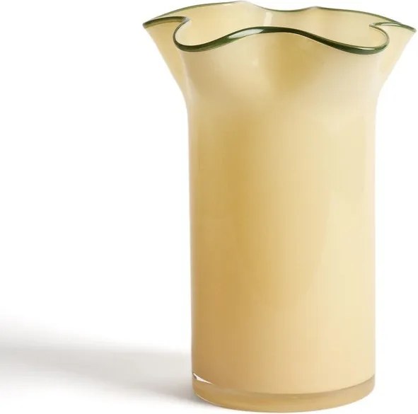 Žlutá skleněná váza (výška 31 cm) Endasi – Kave Home
