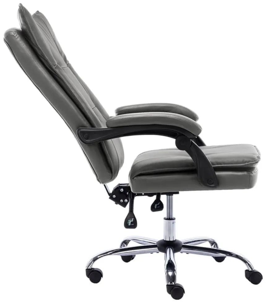 Petromila Kancelářská židle antracitová umělá kůže
