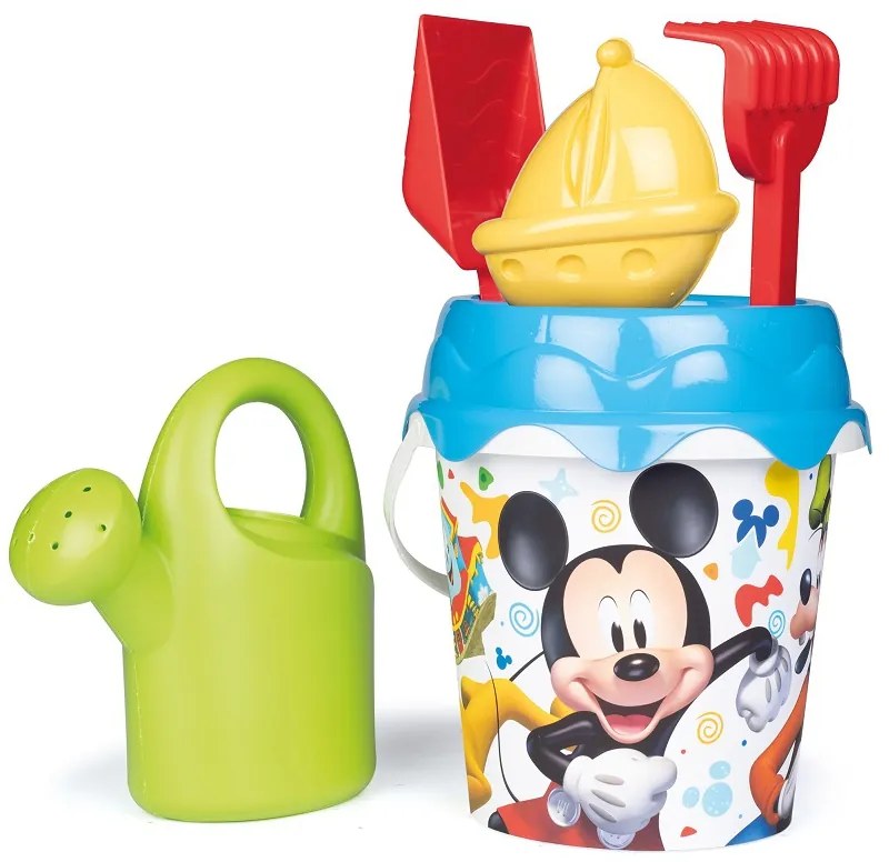 Smoby Kbelík s příslušenstvím Mickey Mouse - modrý