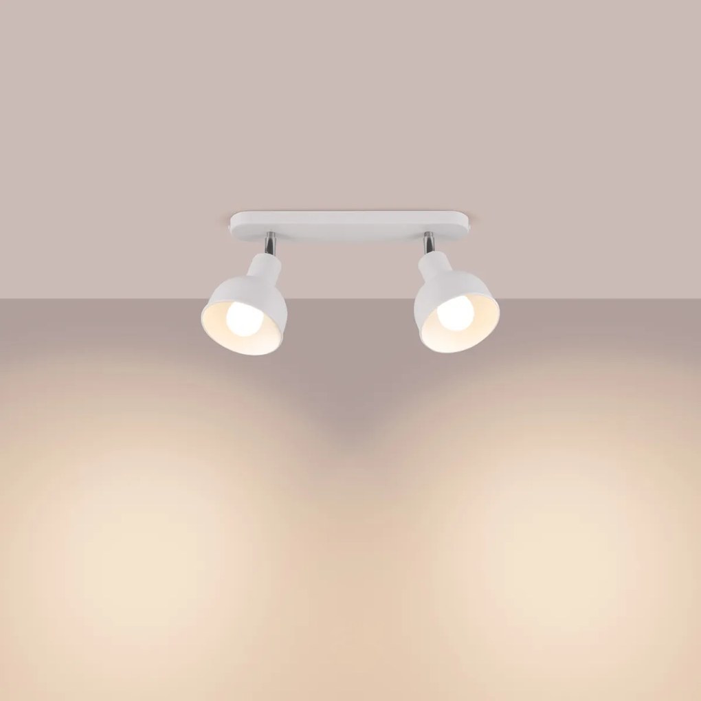 Sollux Lighting Stropní svítidlo ELBA 2 bílé