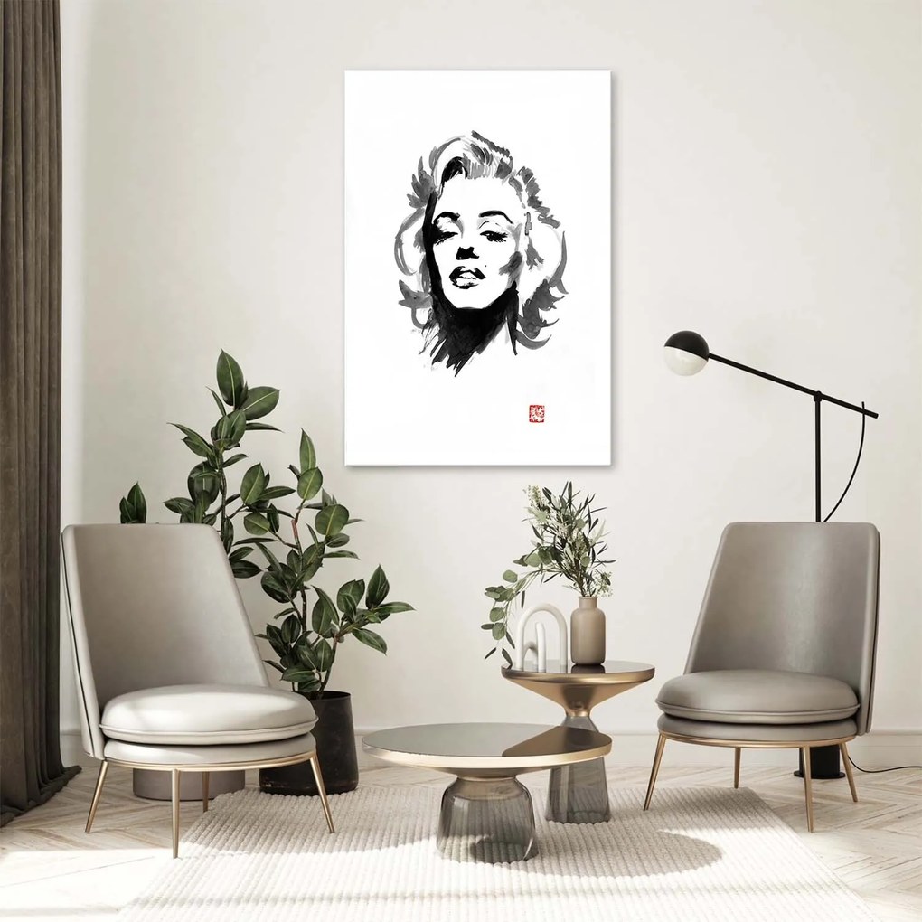 Gario Obraz na plátně Marilyn Monroe - Péchane Rozměry: 40 x 60 cm