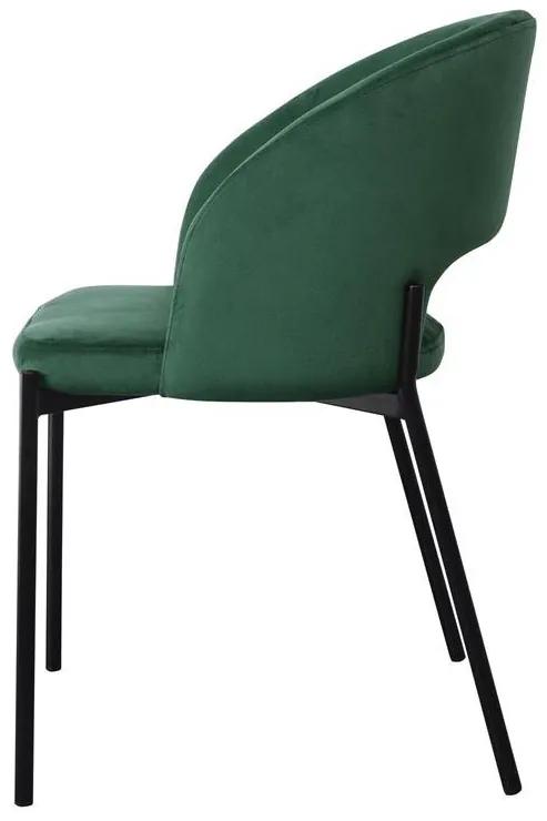 Jídelní židle  Karta (tmavě zelená). 1048918