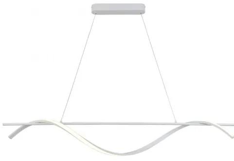 Redo Závěsné LED svítidlo Savage, ø 120cm Barva: písková bílá