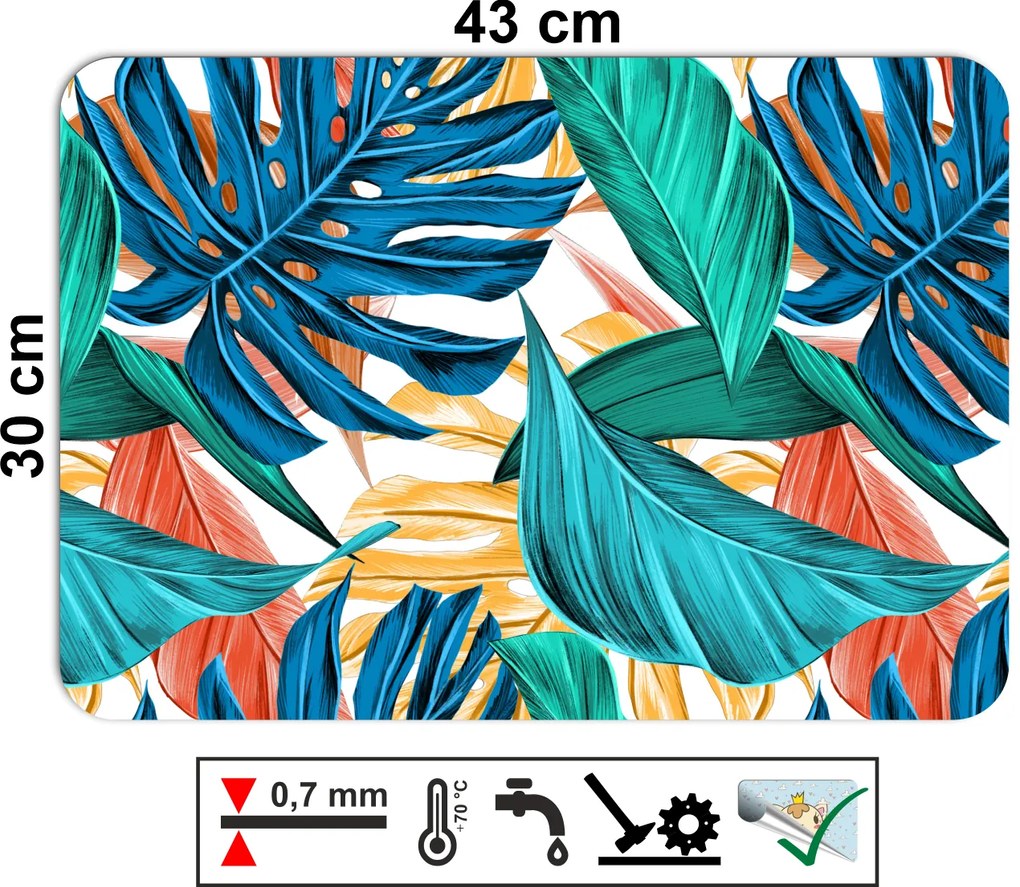 PokojovaDekorace.cz, Prostírání - 759, Kytky, 43x30cm