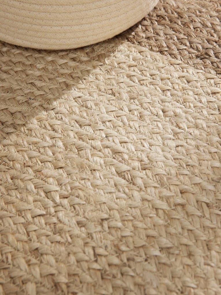 Hanse Home, Kusový koberec Looma 106224 Natur Ivory/Grey/Beige kruh, 100x100 (průměr) kruh, béžová, chodba / předsíň