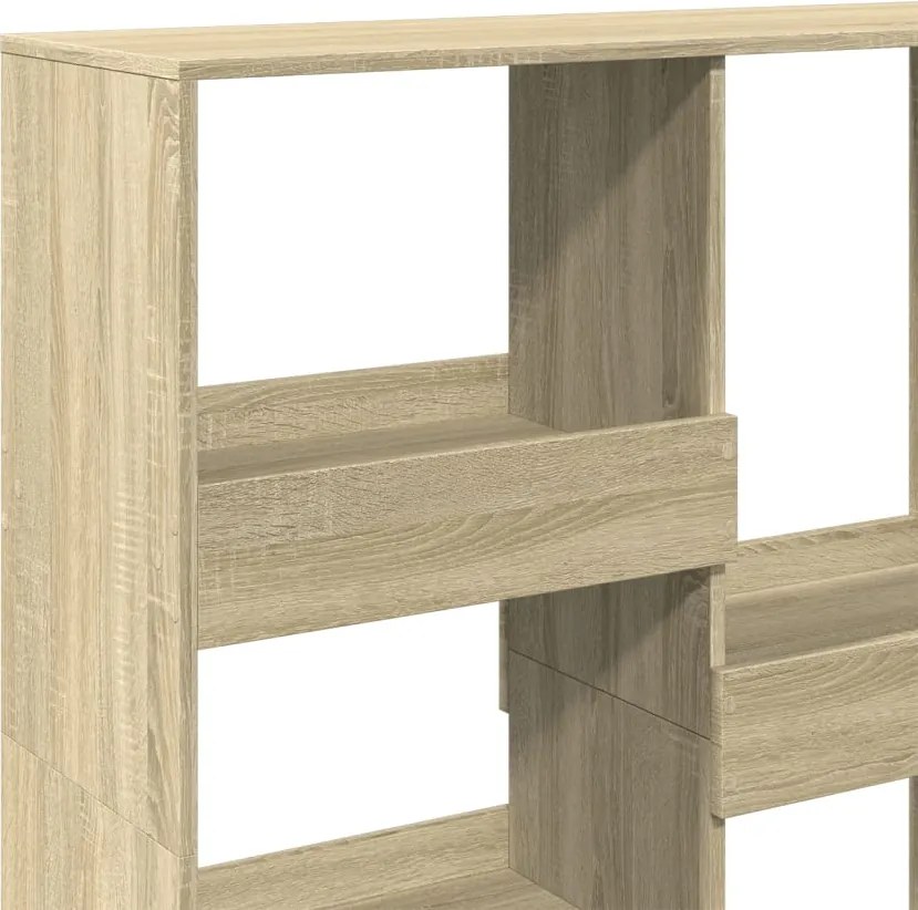 Dělicí stěna dub sonoma 100 x 33 x 115 cm kompozitní dřevo 3309548