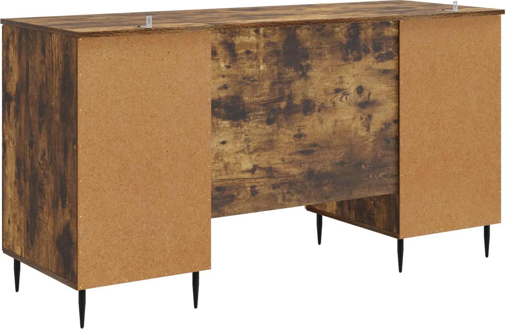 Stůl Kouřový dub 142,5 x 50 x 75 cm Kompozitní dřevo 3414608