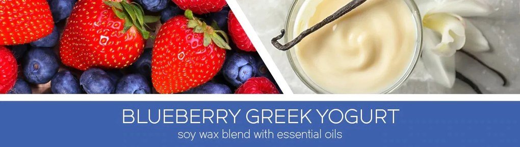 Goose Creek Candle svíčka Blueberry Greek Yogurt, 411 g