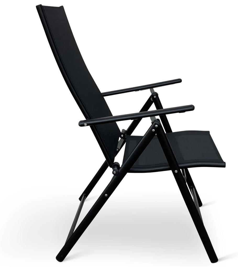 Nábytek Texim Zahradní nábytek z kovu - stůl Viking XL + 8x židle Pia polohovací