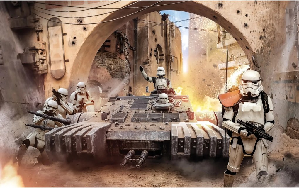 Komar Vliesová fototapeta Star Wars Tanktrooper, 400 x 250 cm