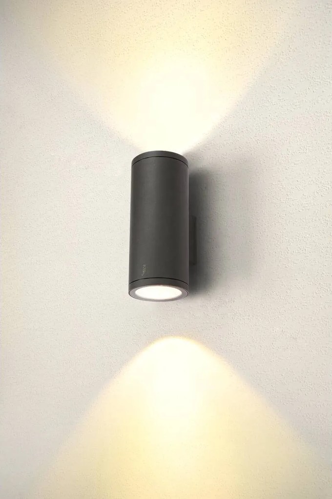 LA 1003441 ENOLA ROUND UP/DOWN L Outdoor, nástěnné LED svítidlo, antracitové, CCT 3000/4000K - BIG WHITE (SLV)