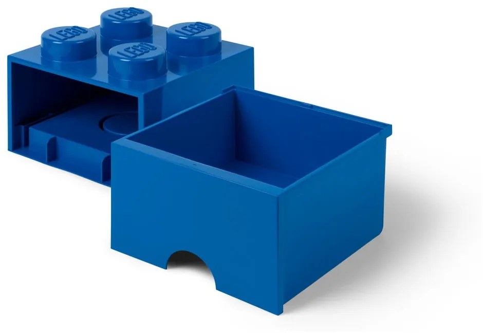 Modrý úložný box se šuplíkem LEGO®