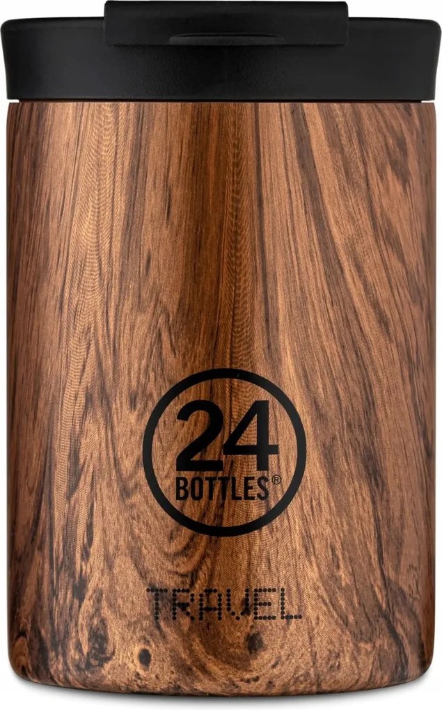 24BOTTLES Travel Tumbler termohrnek 350 ml, Sequoia Wood