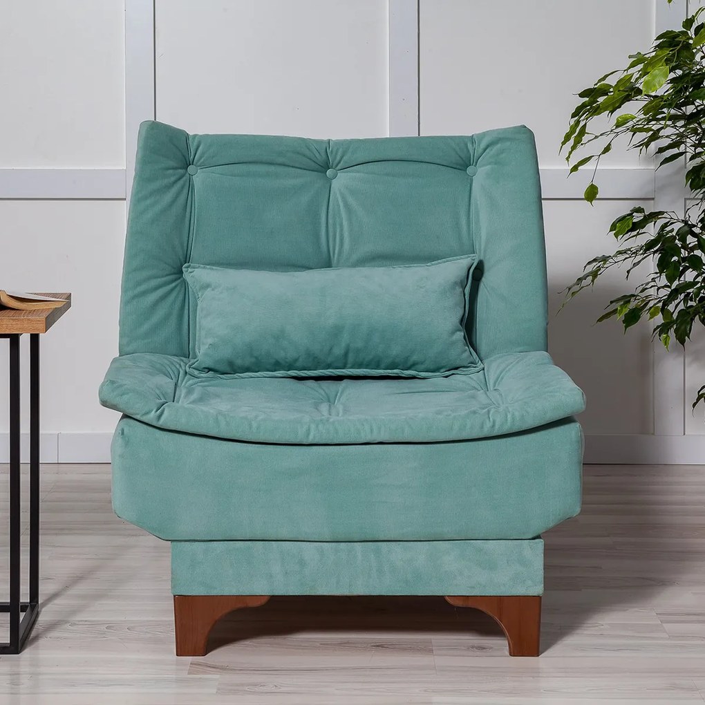 Křeslo Kelebek Berjer Sea Green