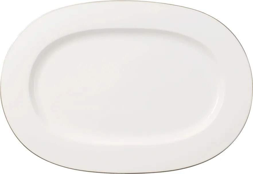 Villeroy&Boch Anmut Platinum No.1 oválný servírovací talíř 413 × 285 × 26 mm