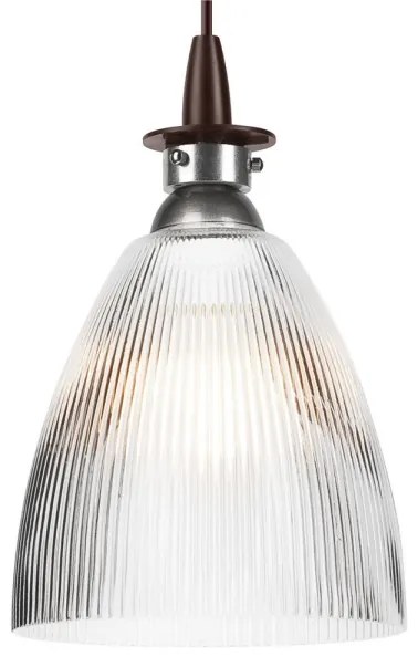 LED Lustr na lanku JODI 1xE27/60W/230V bronz