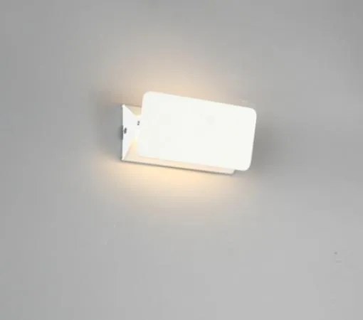 ACA Lighting LED nástěnné dekorativní svítidlo PYRAMID 5W/230V/3000K/450Lm/IP20, bílé