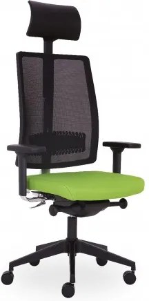 Kancelářská židle s opěrkou hlavy LD-131-LO