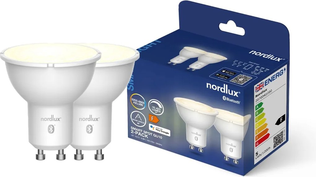 Nordlux Smart LED žárovka GU10 set 2 ks
