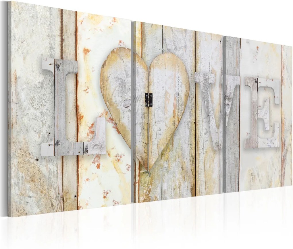 Obraz - Vintage Love - 120x60